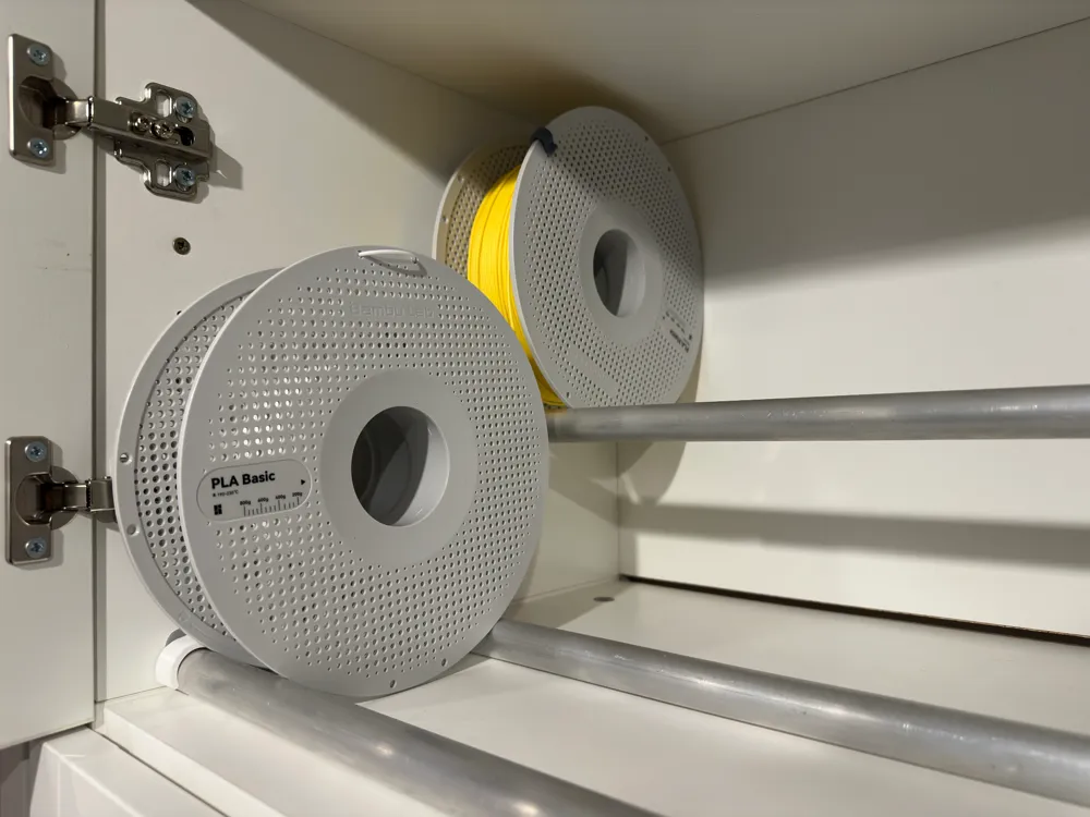 IKEA BILLY filament spool storage system by MRowny MakerWorld: Download ...