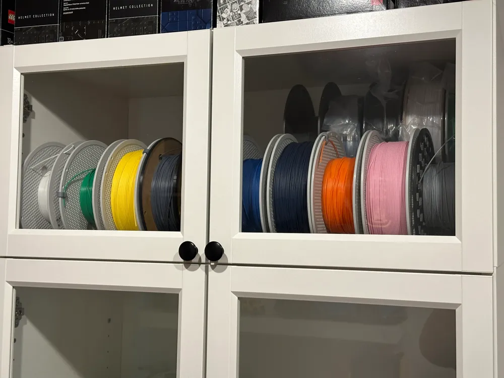 IKEA BILLY filament spool storage system by MRowny MakerWorld: Download ...