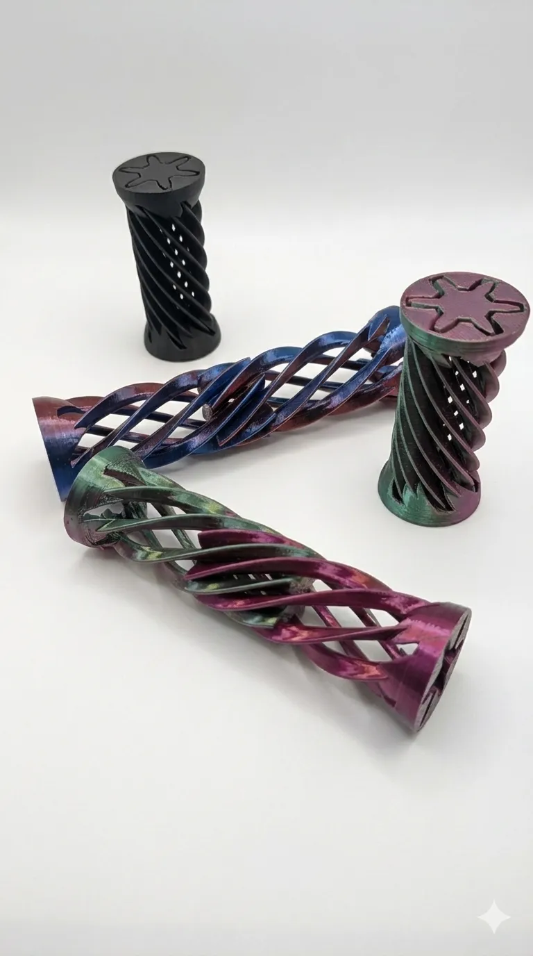 Fidget Hélice Répétitif - Jouet à emboîtement traversant - Modèle d ...