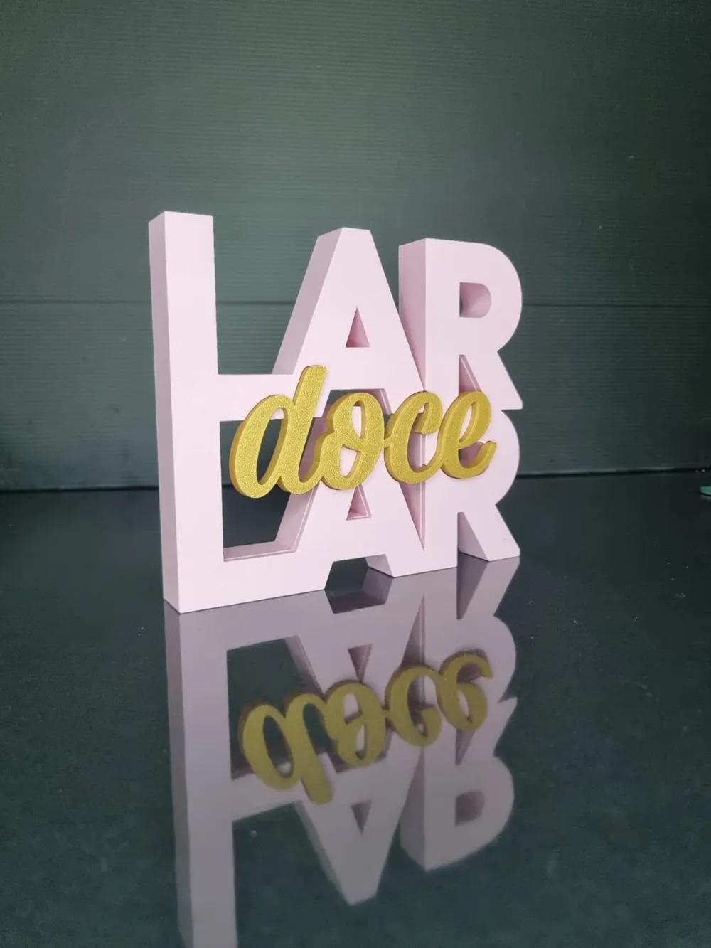 Hogar Dulce Hogar – Pieza Decorativa en 3D - Modelo de impresión 3D ...