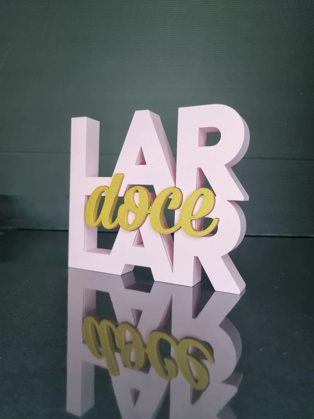 Hogar Dulce Hogar – Pieza Decorativa en 3D - Modelo de impresión 3D ...