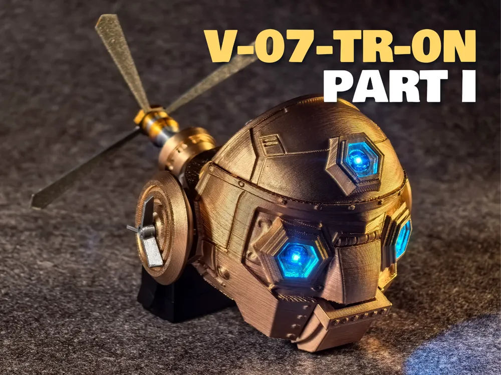 Mimiron's Head, Mecha Helicopter - WOW by sarwtin MakerWorld: Download ...