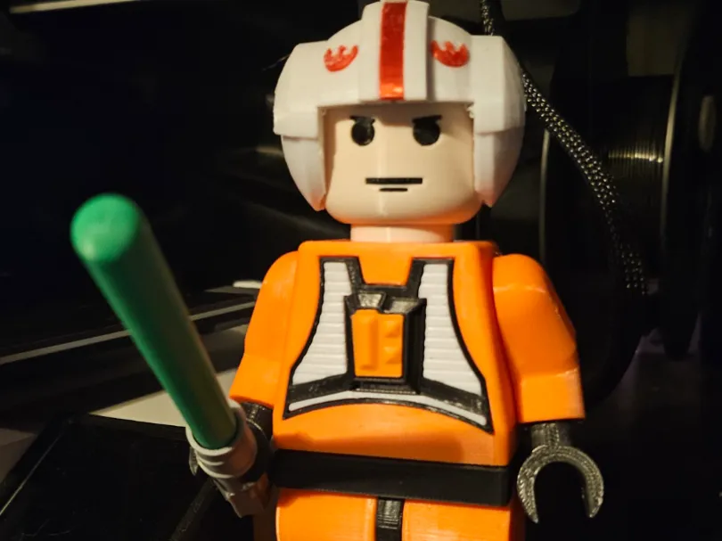 luke skywalker brick Remixed by the lauw - MakerWorld