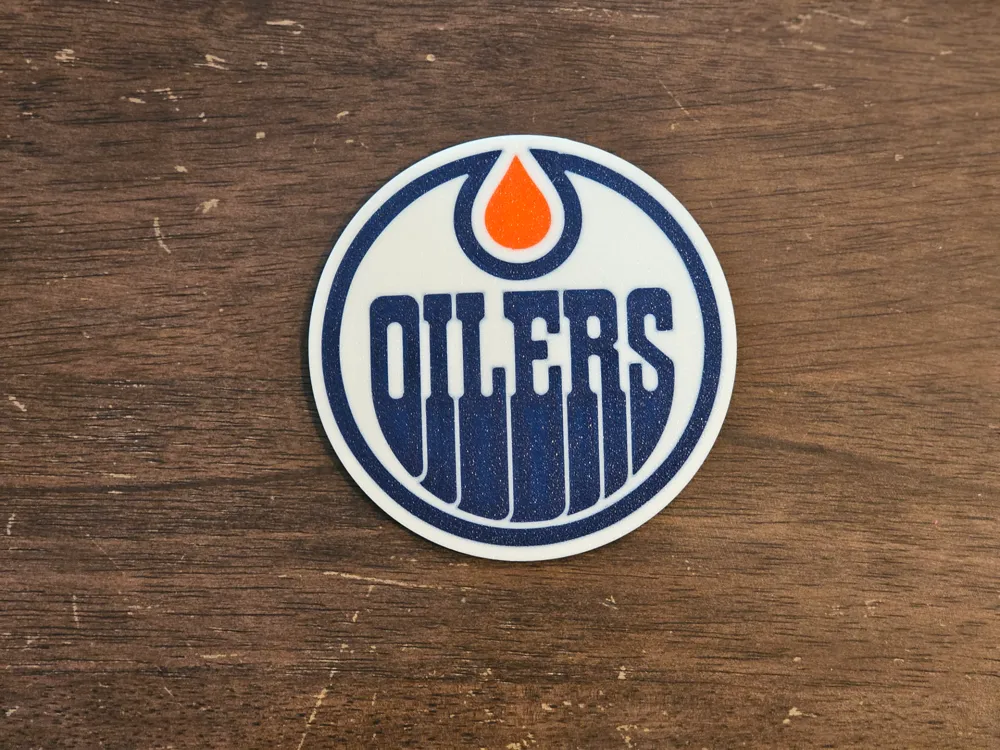 Edmonton Oilers Coaster by miker73 - MakerWorld