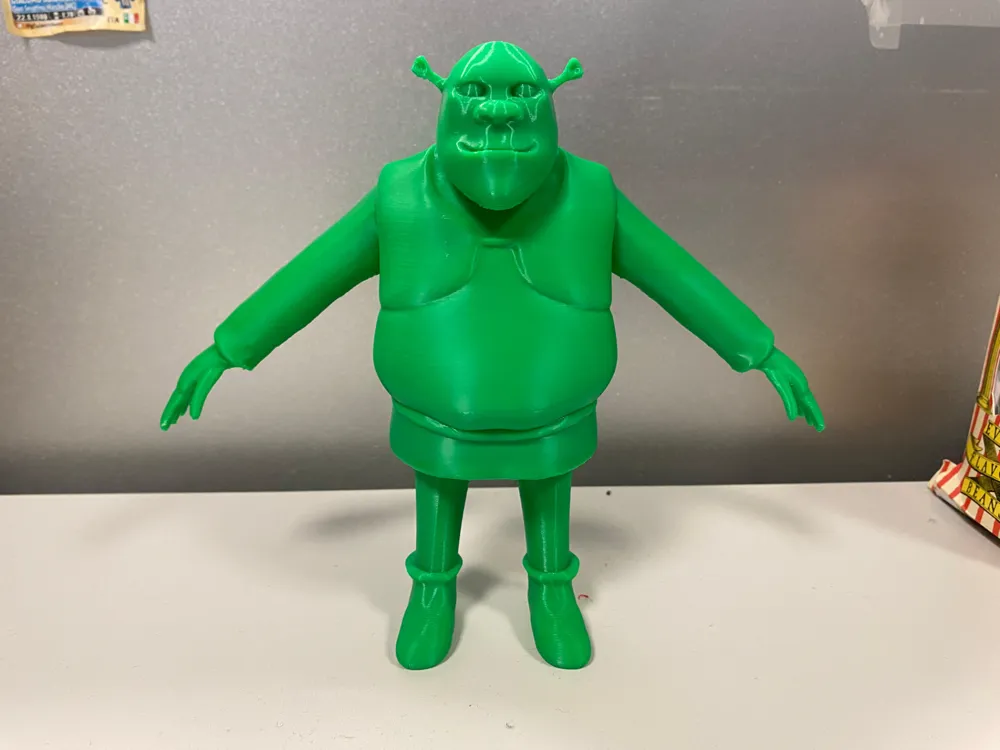Shrek Action Figure (Monocolor) by IceGabrielito - MakerWorld