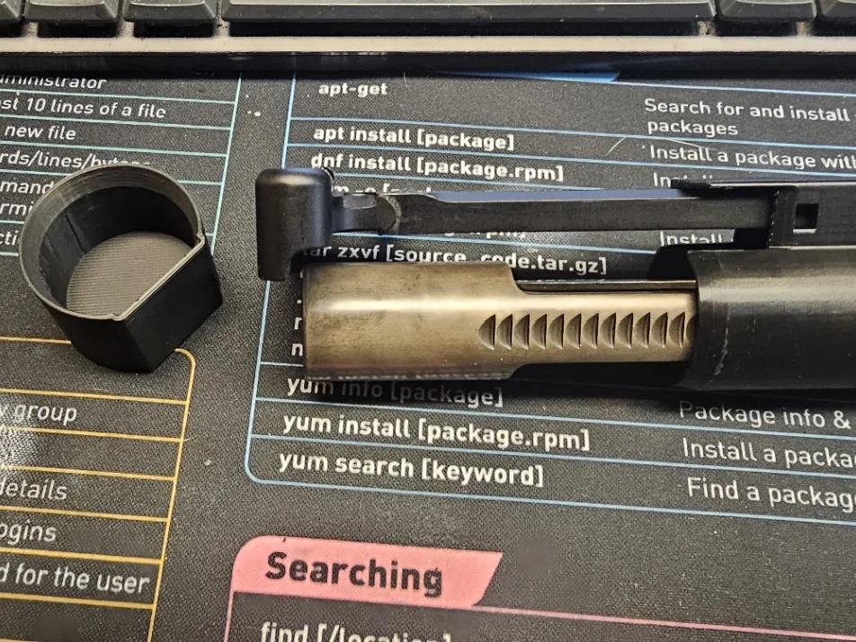 Étui pour AR15 BCG & Levier de chargement - Modèle d'Impression 3D ...