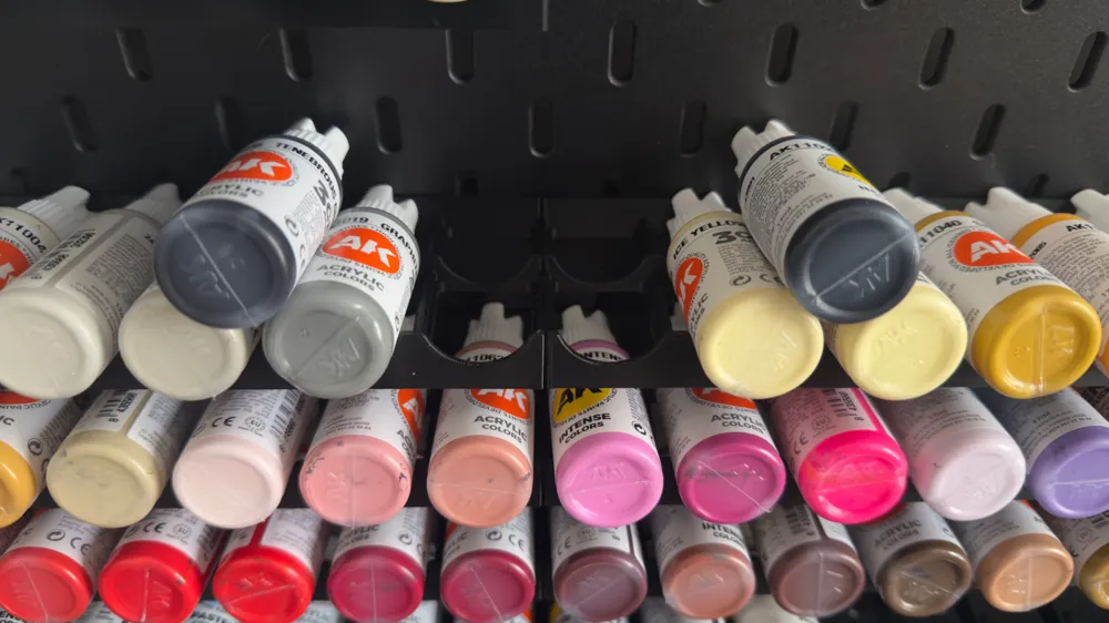 Vallejo/AK Paint Rank for Skadis Remixed by Sinister - MakerWorld
