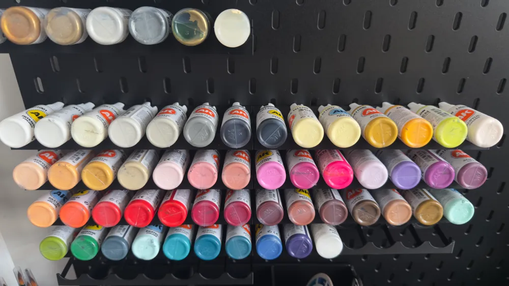 Vallejo/AK Paint Rank for Skadis Remixed by Sinister - MakerWorld