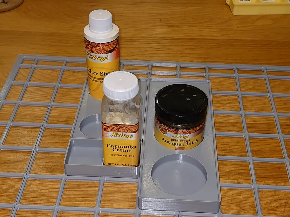 Fiebing's Leather Sheen holder for Gridfinity by Jojo - MakerWorld