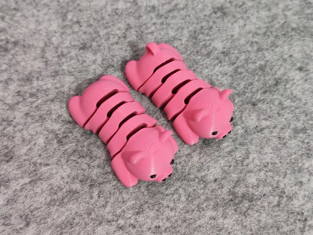 Articulated Flexi Pig - Free 3D Print Model - MakerWorld