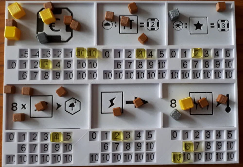 Cubes terraforming Mars by Olivier3dPrint - MakerWorld