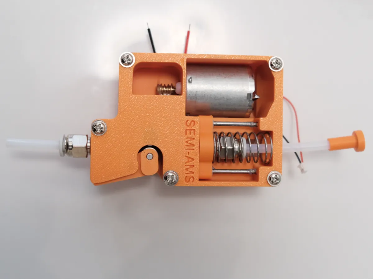 SEMI-AMS (External Spool Assisted Feeding Device) - Free 3D Print Model ...