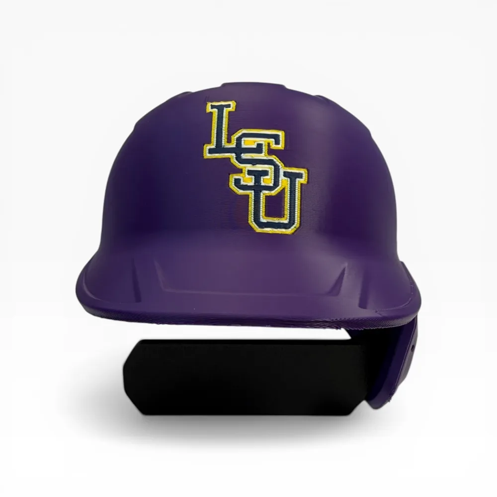 LSU Baseball Helmet - Free 3D Print Model - MakerWorld