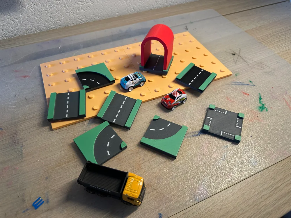 Modular Car PlayGround for Kids by Chileo - MakerWorld