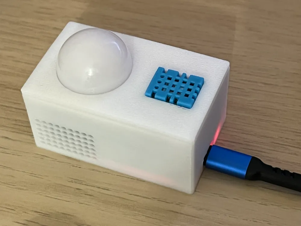 ESP32 NodeMCU-32 with temperature & light sensor - Free 3D Print Model ...