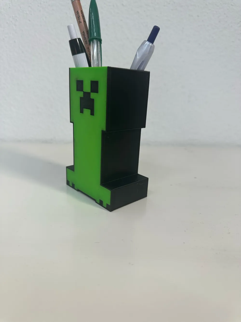 MINECRAFT CREEPER PEN HOLDER by DD.DESING2K16MakerWorld: Download Free ...