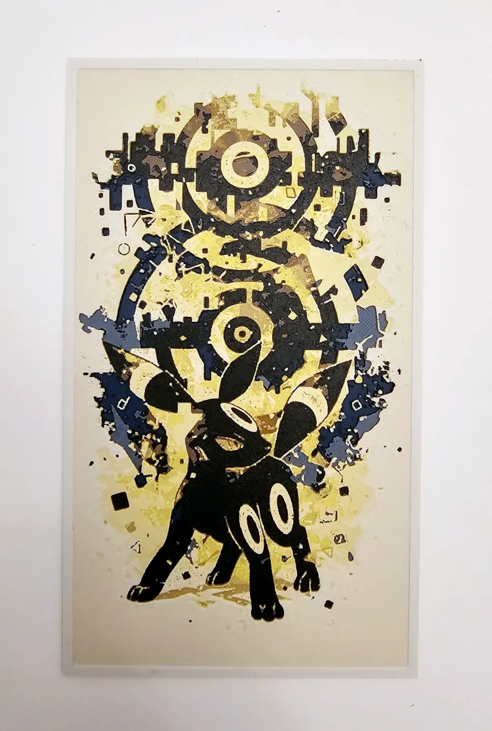 HueForge Pokémon Umbreon Fan Art by 220°c - MakerWorld