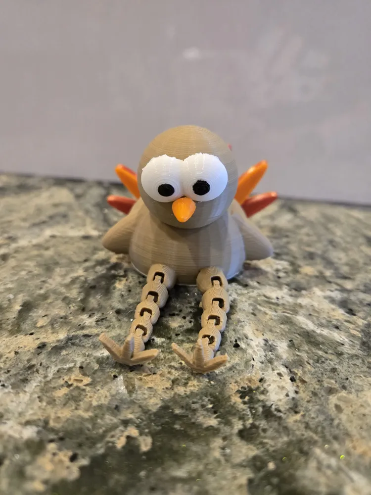 A articulated turkey - Free 3D Print Model - MakerWorld
