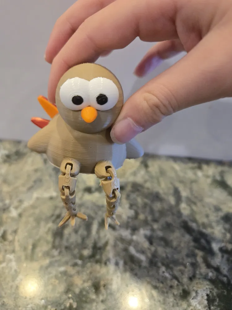 A articulated turkey - Free 3D Print Model - MakerWorld