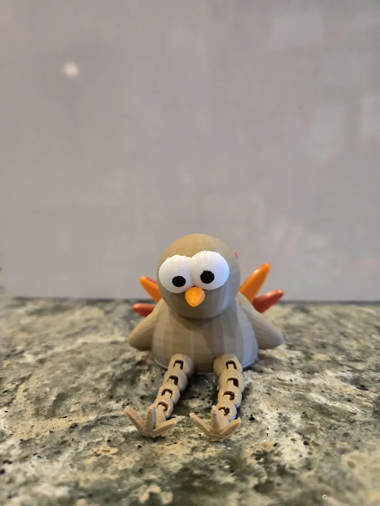 A articulated turkey - Free 3D Print Model - MakerWorld