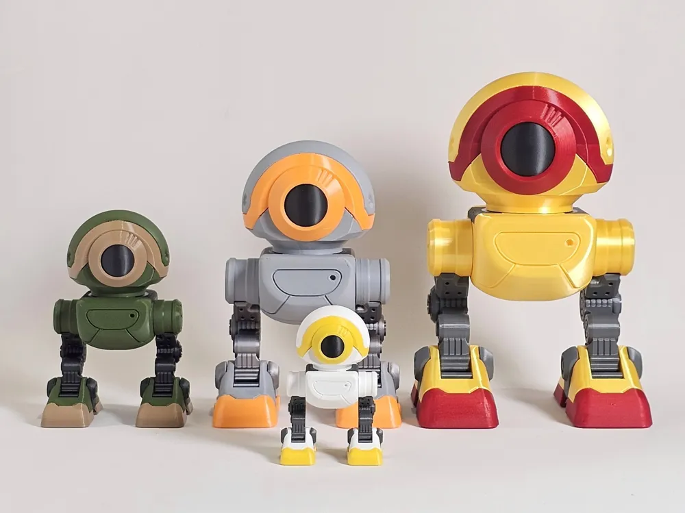 J-04 – Articulated Companion Robot - Free 3D Print Model - MakerWorld