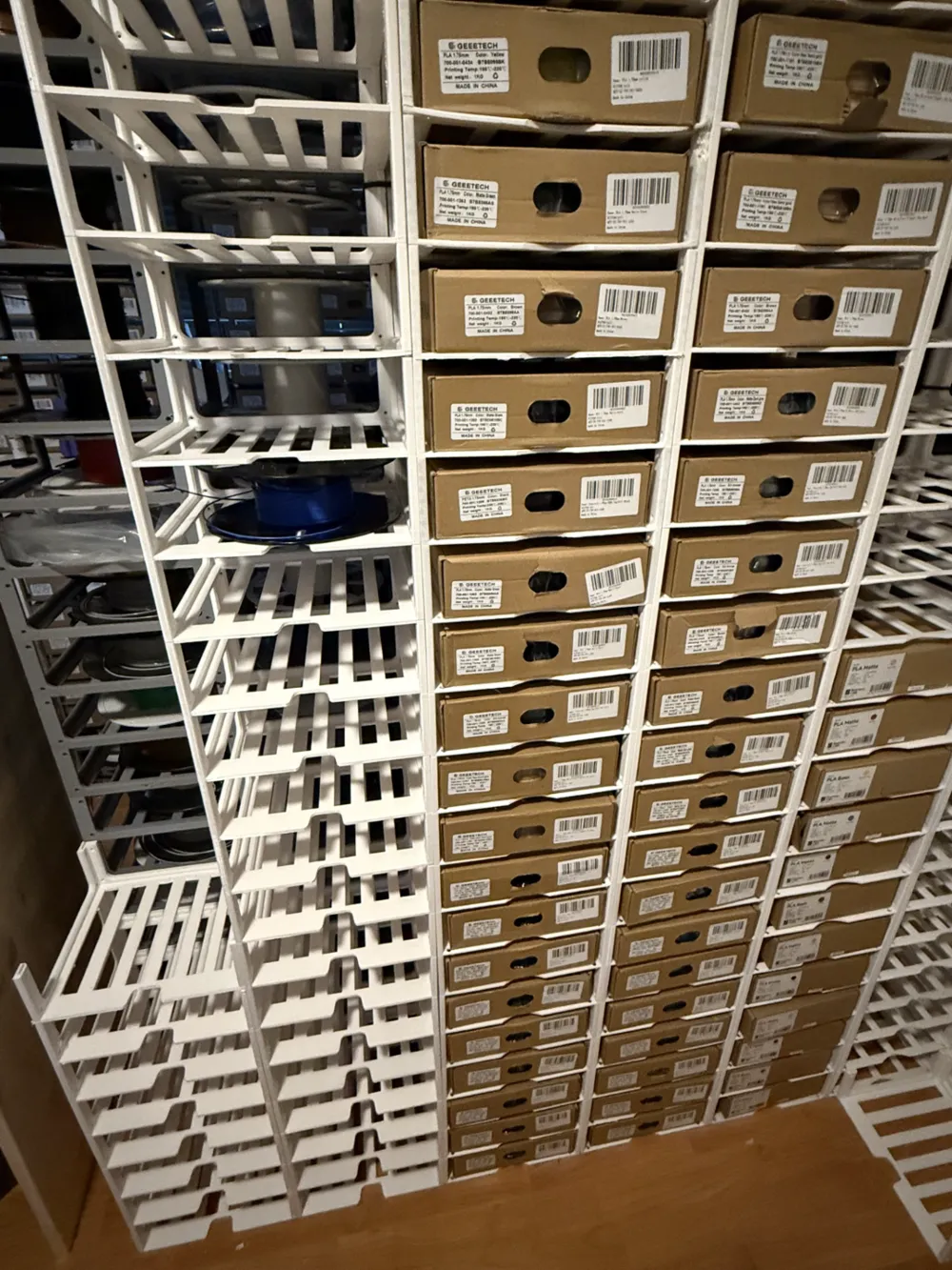 Filament Rack System (Spool & Filament Holder) by Printerly MakerWorld ...