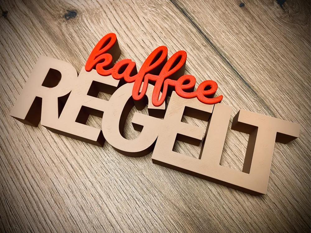 Coffee Rules - Free 3D Print Model - MakerWorld