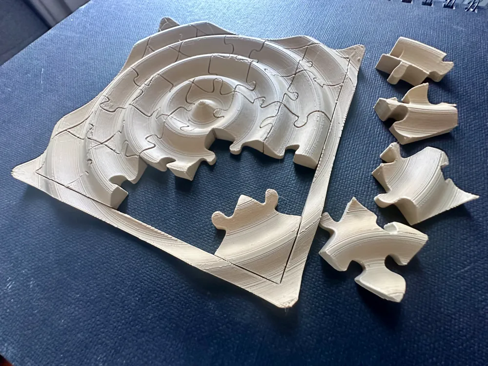 Wave Puzzle by Hajimi - MakerWorld