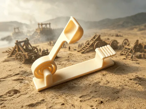 Print in Place Catapult (no supports, ready to use after printing ...