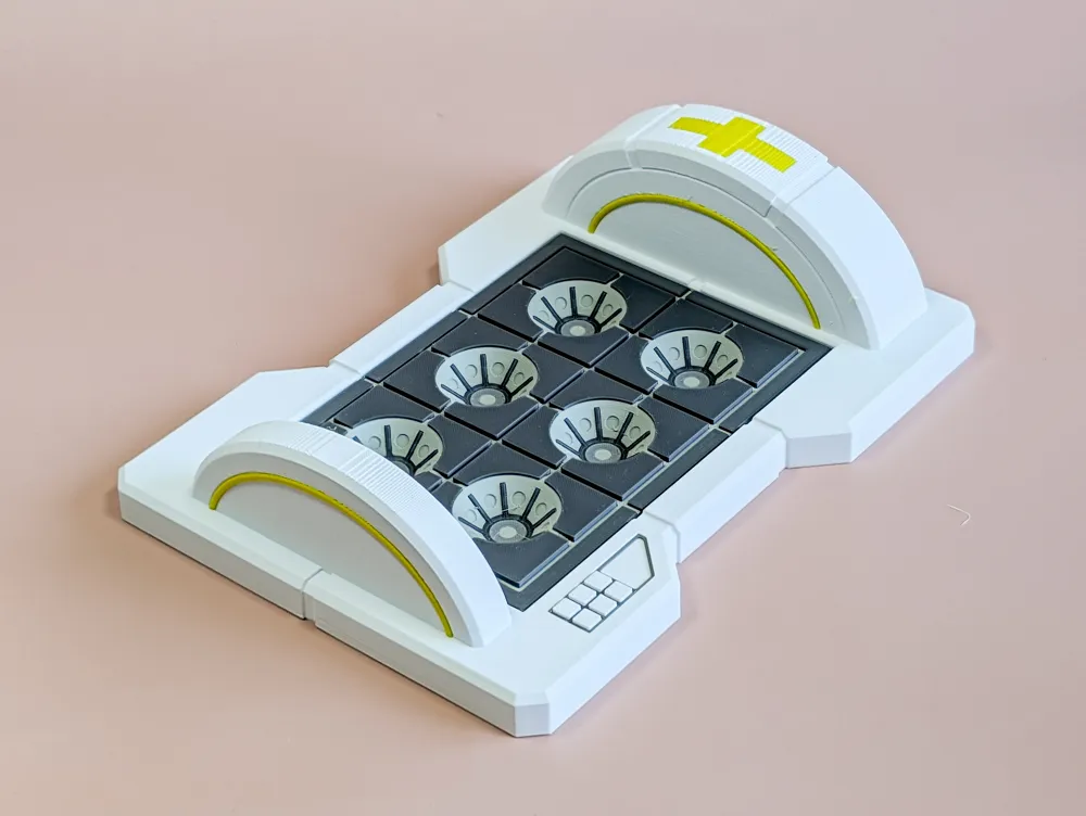 50% Scale Pokemon Healing Machine - Free 3D Print Model - MakerWorld