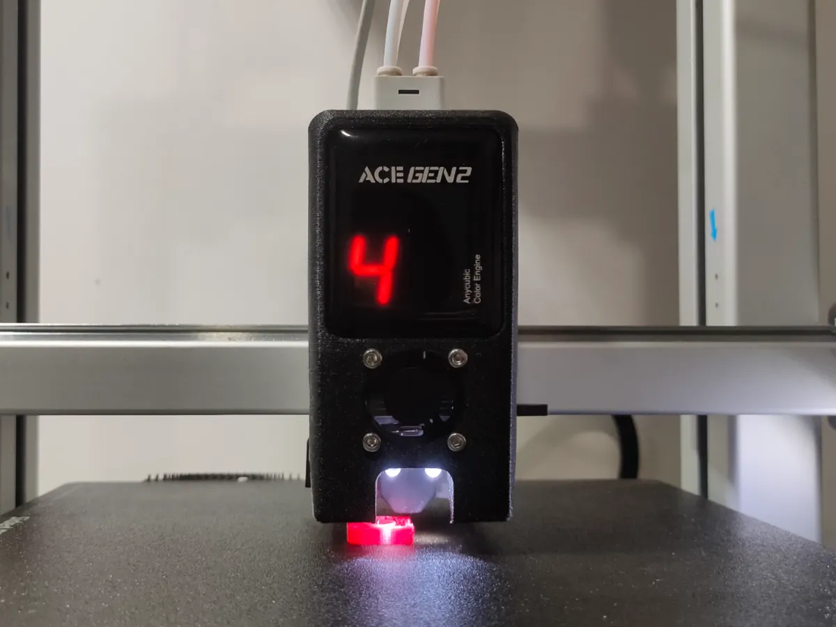 Ventoinha 3010 da tampa da cabeça e atualização de LED para Anycubic ...