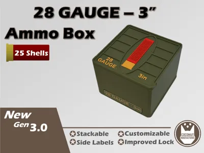 Ammo Box Collection - Shotgun | Collection - MakerWorld: Download Free ...