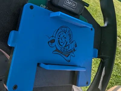 Golf Cart Phone Holder by Postal Design MakerWorld: Download Free 3D Models