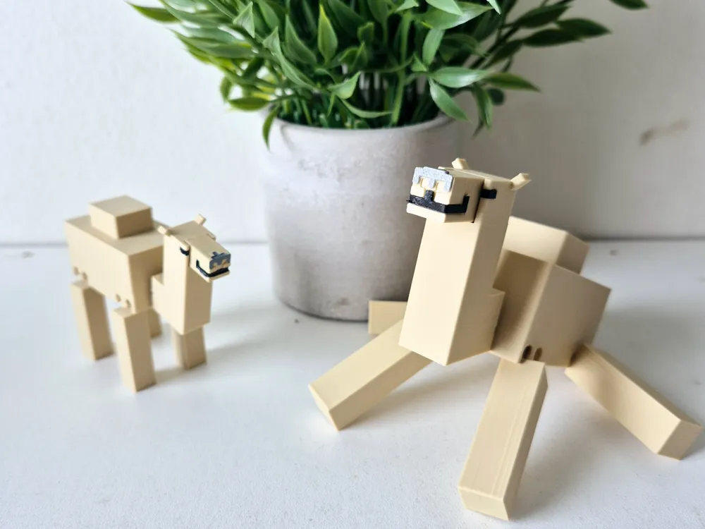Minecraft camel articulated by Nismo3Dprint MakerWorld: Download Free ...