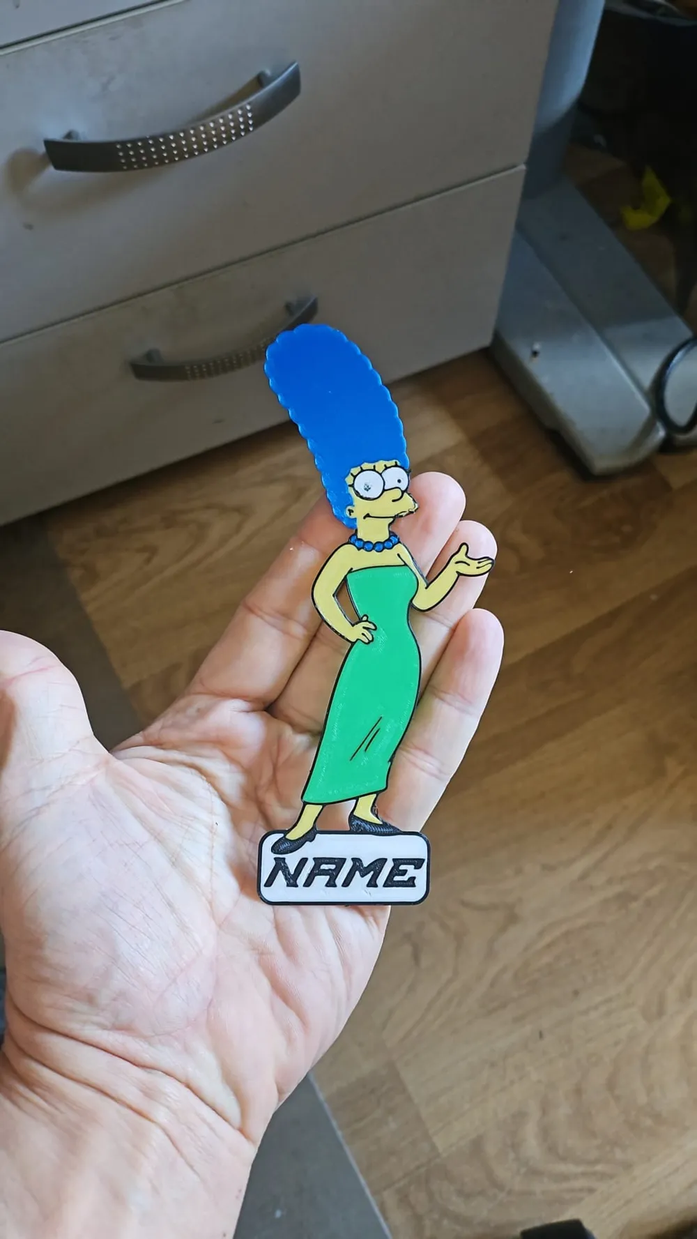 Marge Simpson - your name by DaViNcHi MakerWorld: Download Free 3D Models