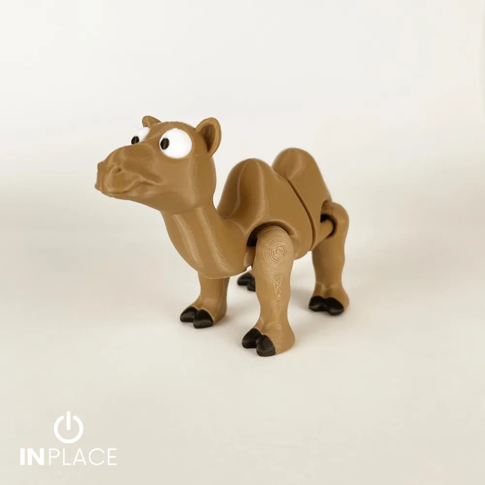 Cute Camel Articulated by InPlace MakerWorld: Download Free 3D Models