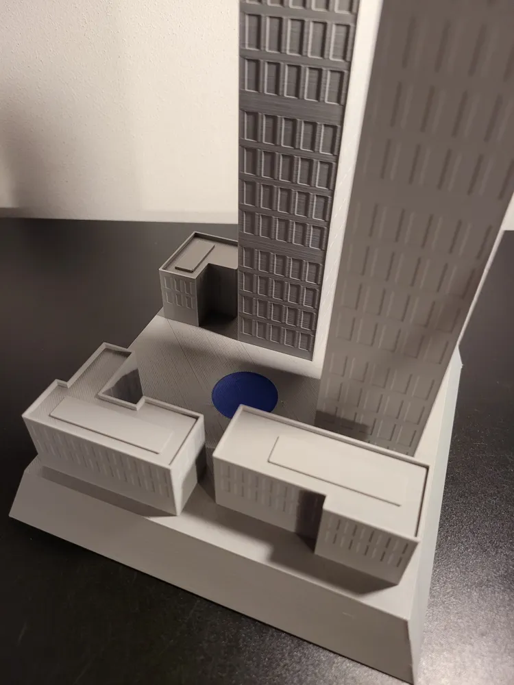 Twin towers-in honor of the 2977 victims - Free 3D Print Model - MakerWorld
