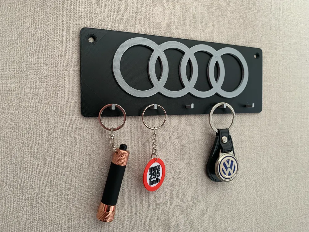 Audi key ring by JULIEN 59B - MakerWorld