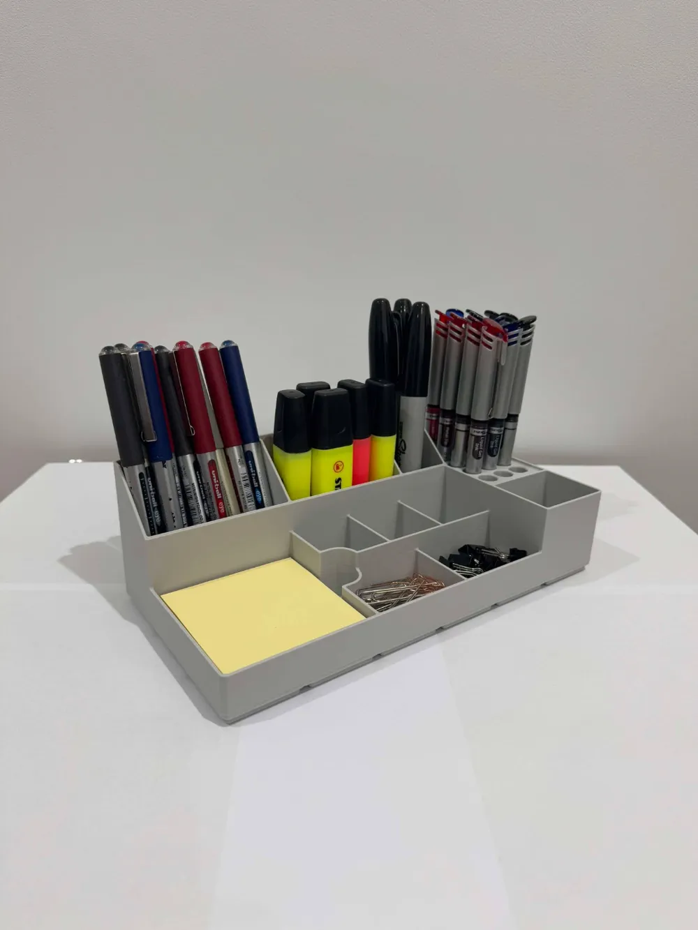Gridfinity Desk Organiser - Free 3D Print Model - MakerWorld
