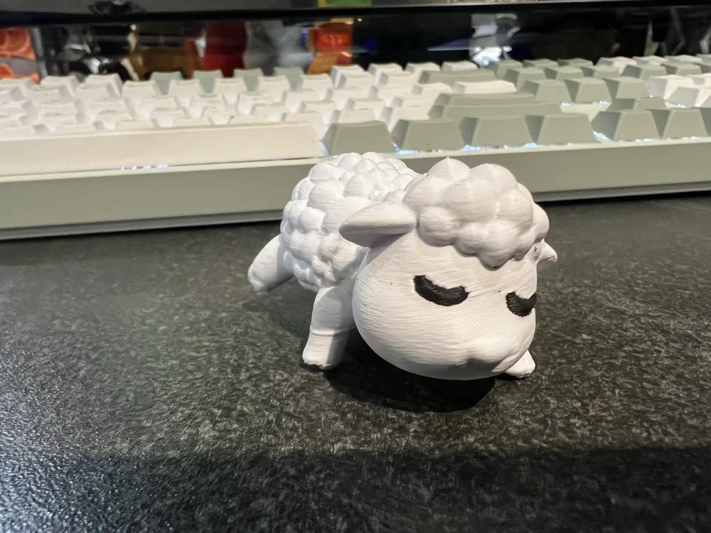 Lazy sheep - Lazy Edge Beasts by AT62 MakerWorld: Download Free 3D Models