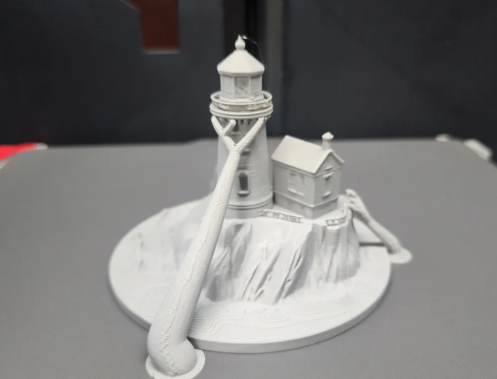 Lighthouse on the Rocks Miniature by Triple G Workshop MakerWorld: Download Free 3D Models