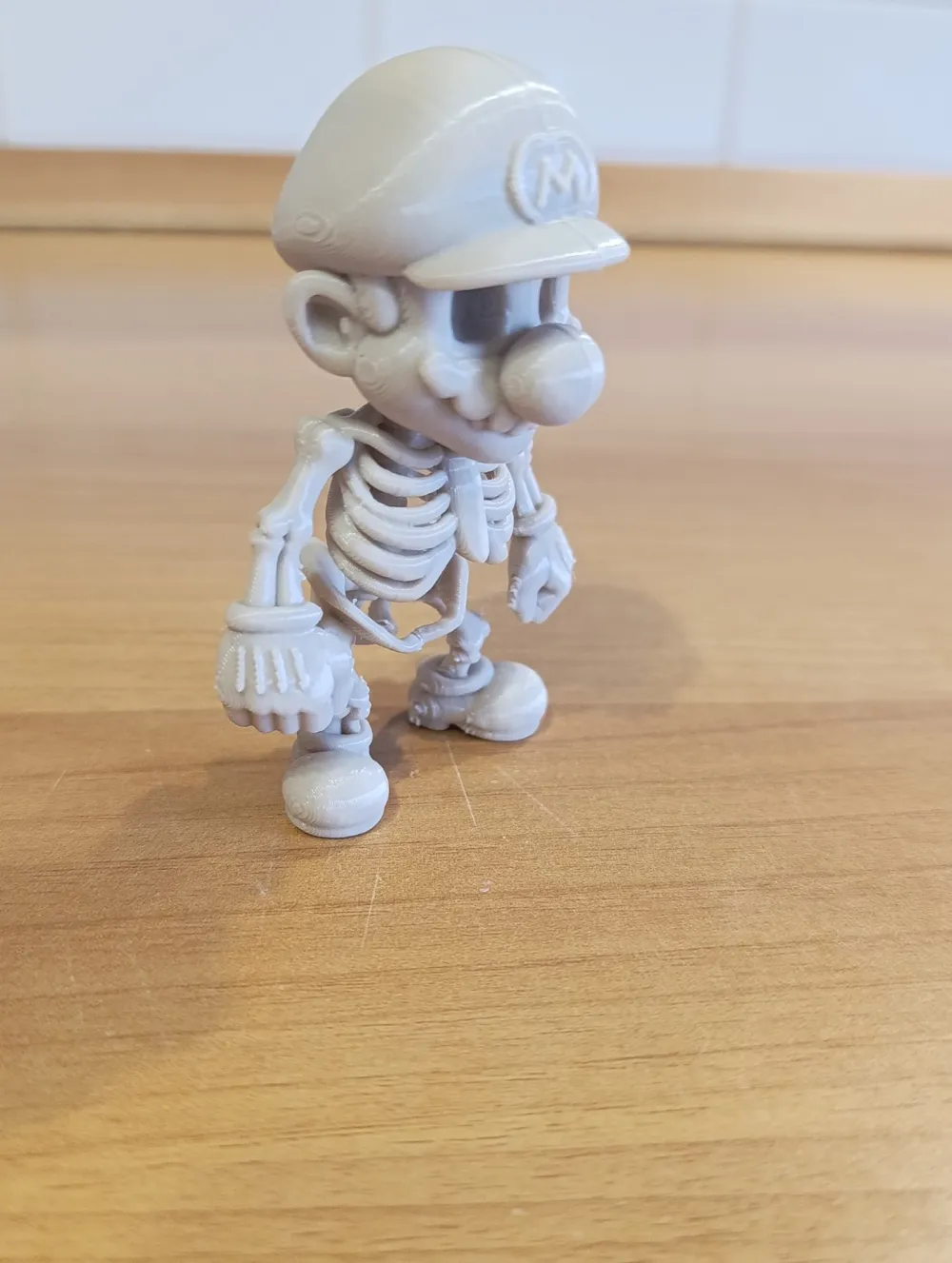 Mario Skeleton Figurine 3D Printed Model by Trimela3D MakerWorld ...