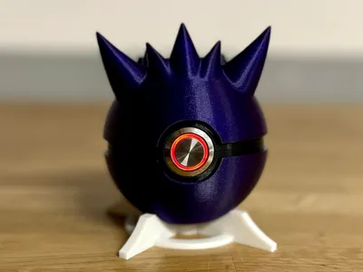 Pokeball LED Button by Torikami MakerWorld: Download Free 3D Models