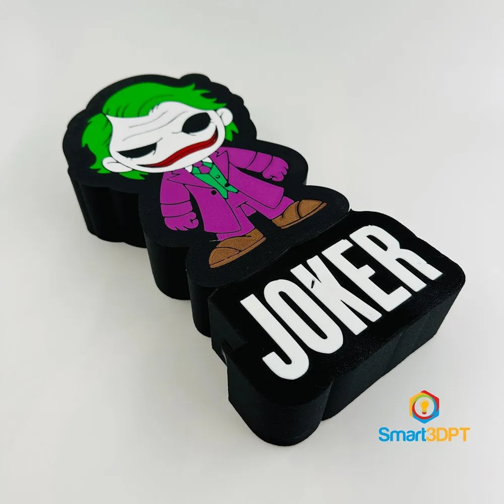 Joker led lamp by Smart3d by Gabriel Gomes - MakerWorld