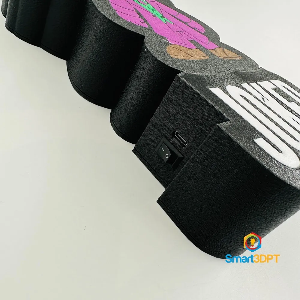 Joker led lamp by Smart3d by Gabriel Gomes - MakerWorld