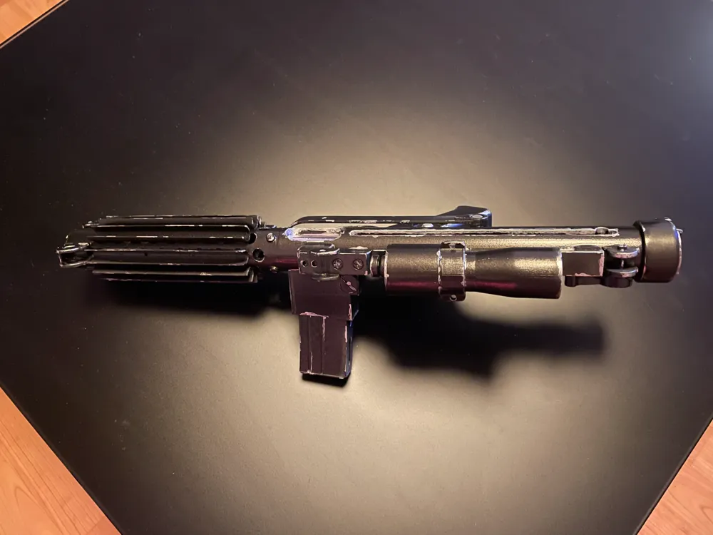 E-11 Stormtrooper Blaster - Star Wars - Free 3D Print Model - MakerWorld