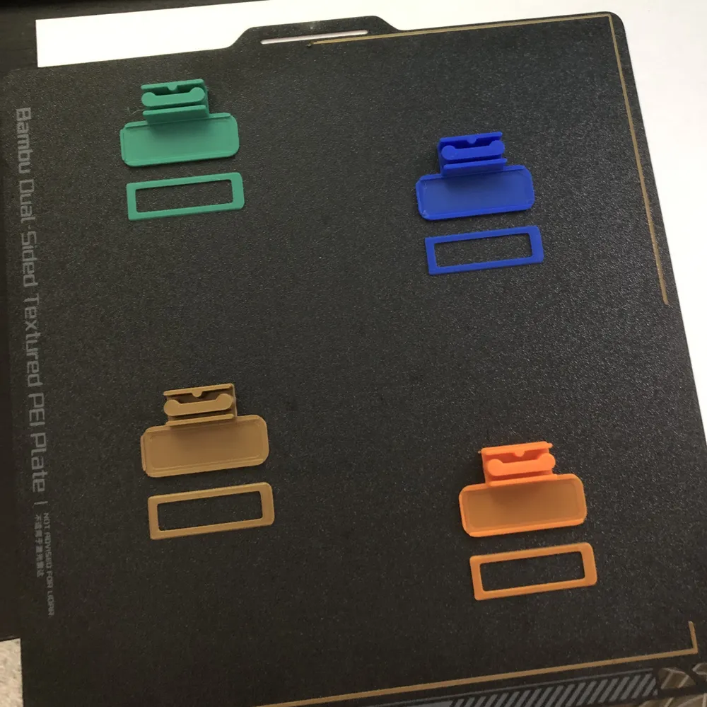 Magnetic Filament Clip and Name Tag Colour Management Solution Remixed ...