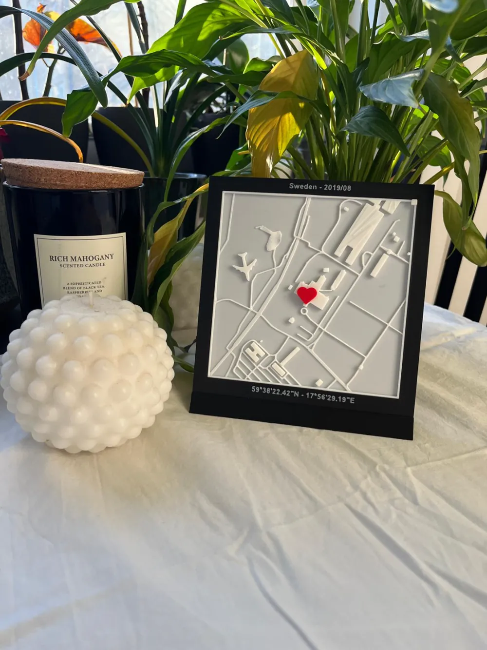 Map to my heart - Personalized 3D City map - Free 3D Print Model ...