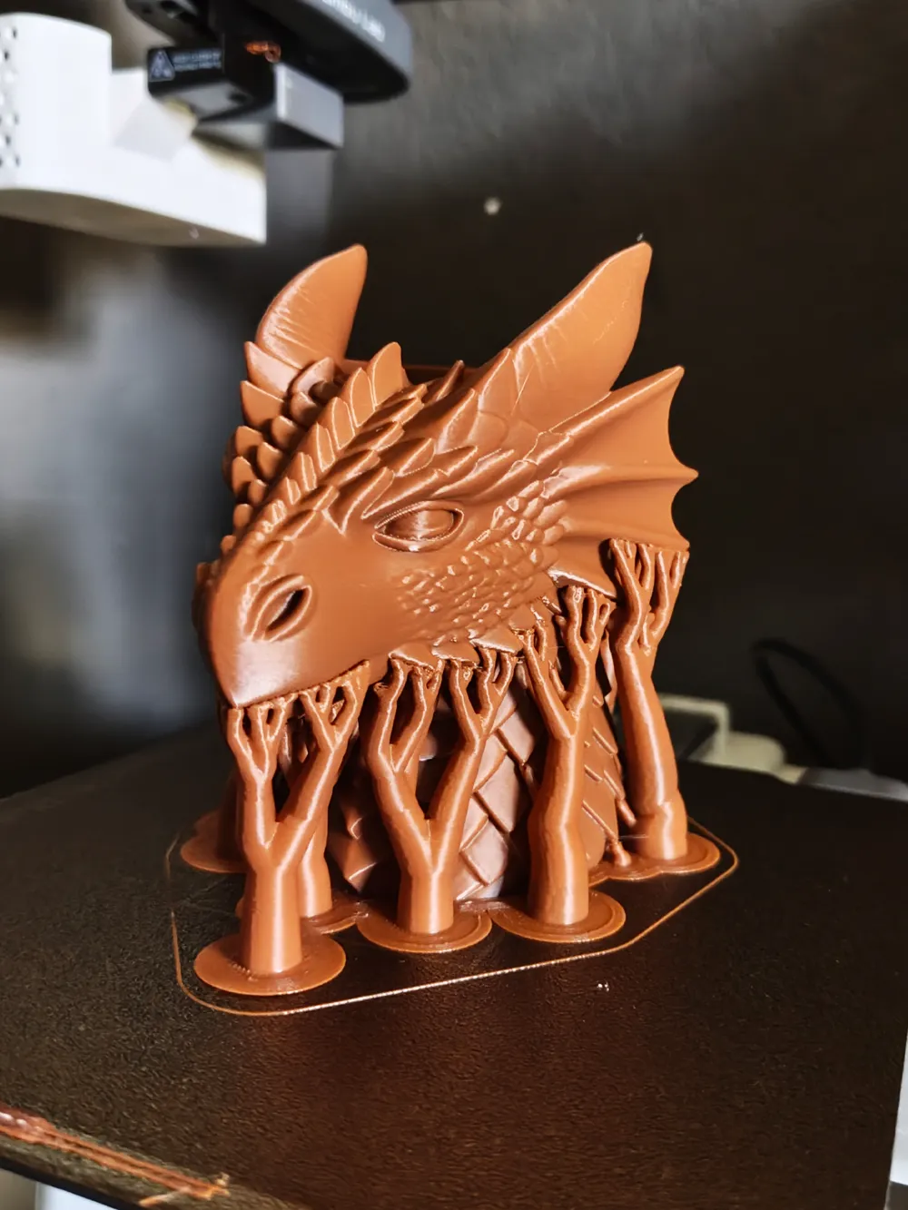Dragon Painting Tool Holder by WoodquarterLabs MakerWorld: Download ...