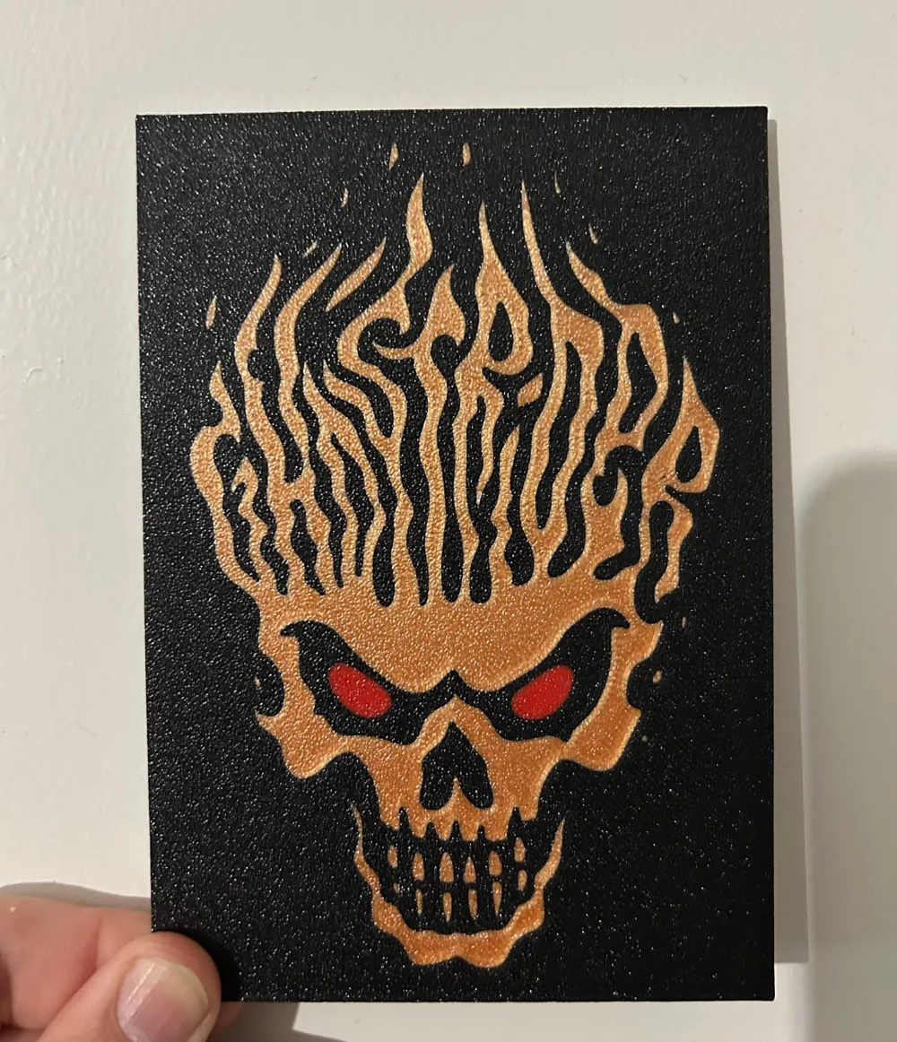 GHOST RIDER LETTER by samfantaisy - MakerWorld